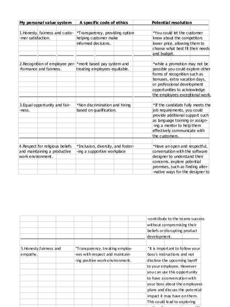 Spreadsheet Answersheet Pdf