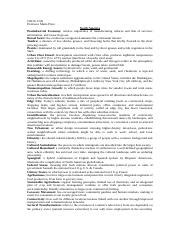 Quiz1 1 Docx GEOG 2120 Professor Marie Price North America