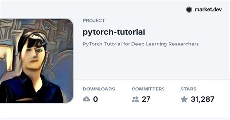 Pytorch Tutorial Ecosystem Directory Market Dev
