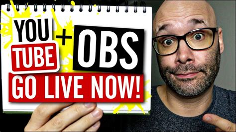 How To Live Stream On YouTube With OBS Fast Start Guide YouTube