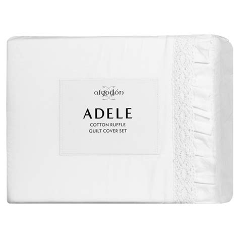 Radisson Home Adele Cotton Quilt Cover Set Temple And Webster