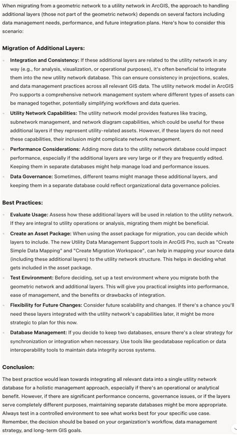 Solved Migrating Non Geometric Network Layers To A Utilit Esri Community