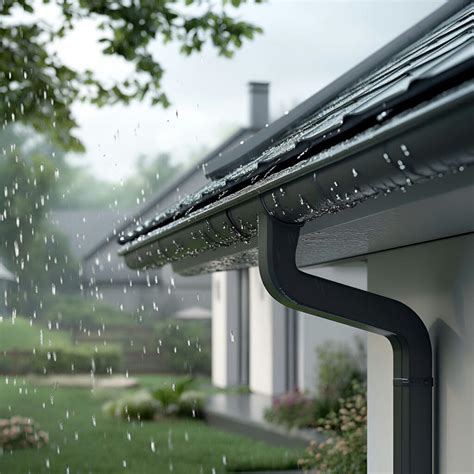 Stylish Zinc Rain Gutter System For Modern Homes Durable And Efficient