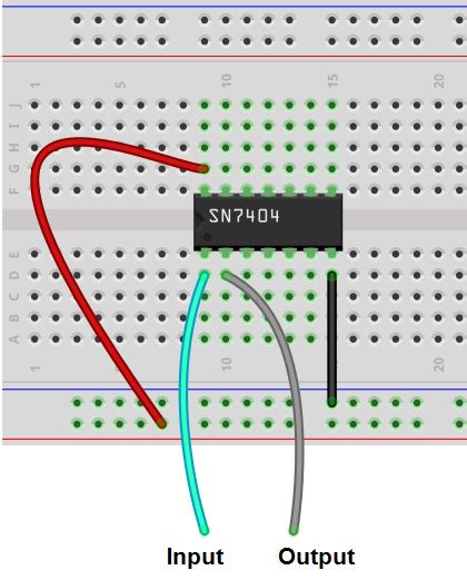 7404 Hexagonal Inverter Datasheet Pinout Pin Diagram Truth Table