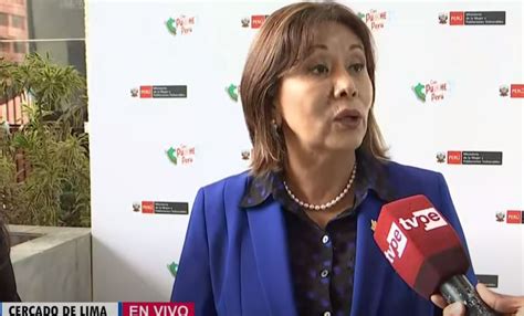 Ministra De La Mujer A Favor De Cadena Perpetua Para Violadores De