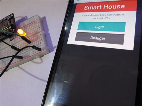 Ligando E Desligando Led Por Via Do Wifi Usando Esp8266 Node Mcu By