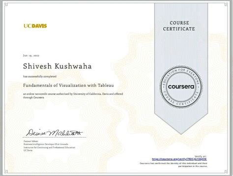 shivesh kushwaha on linkedin coursera tableau visualization