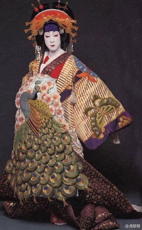 Pin On Vintage Photos Japan Japanese Costume Bando Tamasaburo