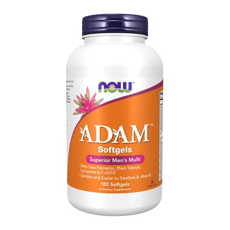 Купить NOW Foods, АДАМ, мультивитамины для мужчин, ADAM, Superior Men's ...