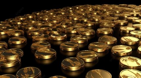 풍요로움과 부를 상징하는 3d 렌더에서 빛나는 금화 더미 돈 더미 동전 더미 금화 배경 일러스트 및 사진 무료 다운로드 Pngtree