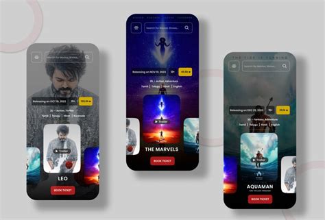 Gowtham K On Linkedin Uiuxdesign Moviebookingapp Userinterfacedesign Designportfolio