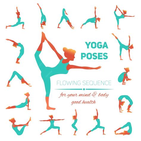 요가 포즈 아이콘 무료 벡터