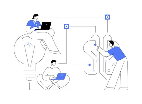 Premium Vector Brainstorming Abstract Concept Vector Illustration