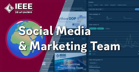 Socialmediamanagement Opportunity Joinourteam Ieeeuniwa Ieee Sb Uniwa