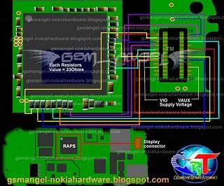 2690 White Blue Screen Display LCD Problem Solution Mobile Service Centre