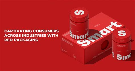 Red Packaging Attracting Attention And Driving Sales