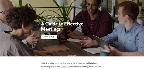 A Guide To Effective Meetings