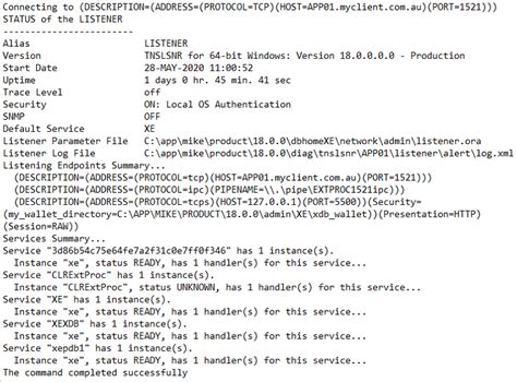 Oracle 18c Xe Windows 10 Sqlplus Returns Tns 12560 But Everything