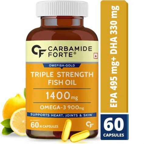 Triple Strength Fish Oil Capsules At ₹ 5375bottle Fish Oil Capsule