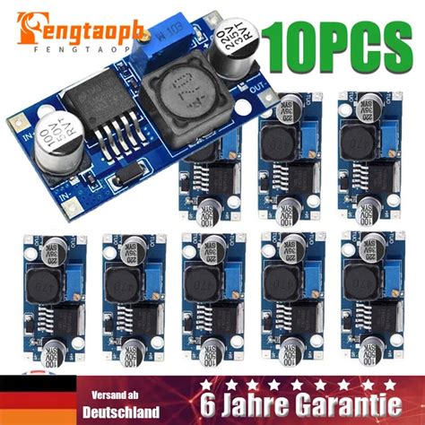 Einstellbar Lm2596 Arduino Step Down Dc Dc Buck Converter Modul Regler 65khz Dhl Eur 1398