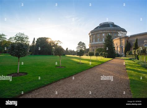 Ickworth House View Of The Gardens And 18th Century Rotunda Of Ickworth House A Large Georgian