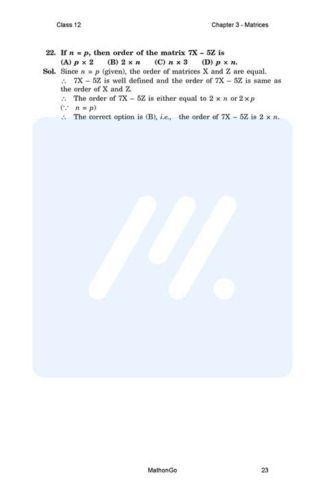 Ncert Solutions For Class 12 Maths Chapter 3 Exercise 3 2 Mathongo