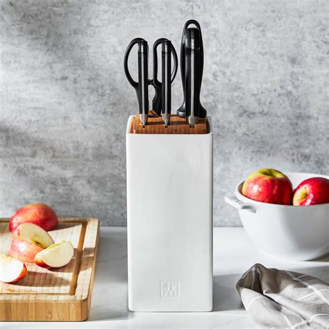 Zwilling Pro Ceramic Knife Block Set Of 6