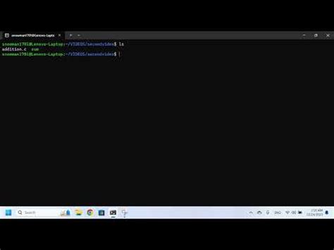 Declaring An Integer In C YouTube