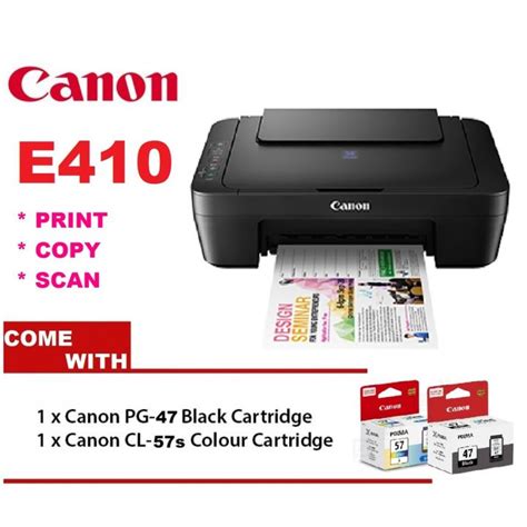 Canon Pixma E410 Printer Darazlk
