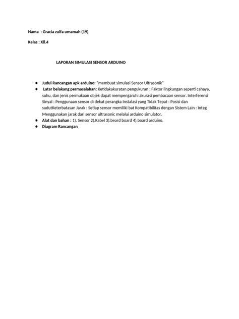 Simulasi Sensor Ultrasonik Pdf