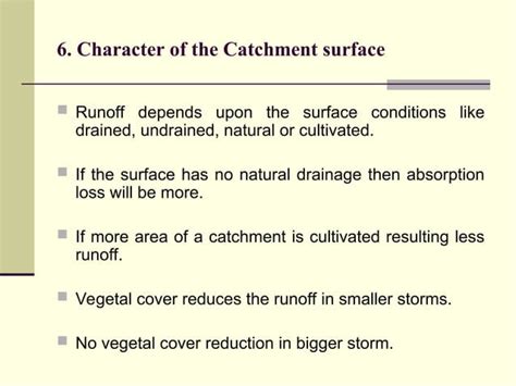 101880390 5 Runoff And Factors Affecting Ppt Weather Science