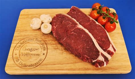 Prime Sirloin Steak Approx 230g Each Gregory Williams Butcher