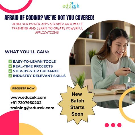 Powerapps Powerautomate Nocode Automation Professionaltraining Skillup Eduzek Eduzek