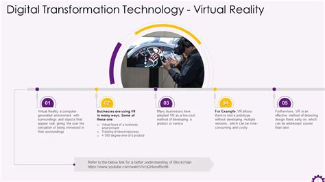 Virtual Reality In Digital Transformation Technologies Training Ppt PPT Slide