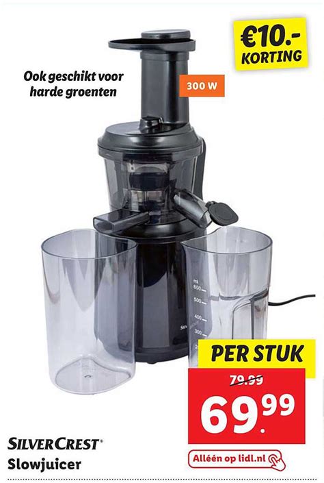 Slowjuicer Aanbieding Bij Lidl 1folders Nl