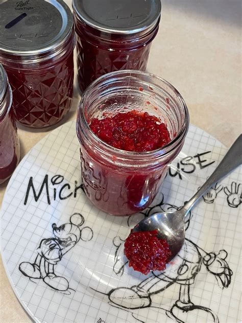 How To Make Cran Raspberry Jam Using Cranberry Juice