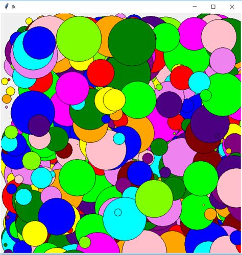 Урок 3 2 Рисуем разноцветные круги в Python с Tkinter 10 Июля 2019