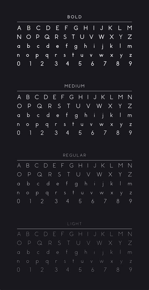 Simplex Sans Geometric Typeface Behance