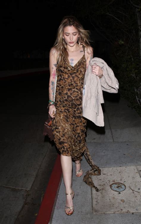 Paris Jackson Arrives At A Golden Globe After Party In Hollywood 01072024 • Celebmafia