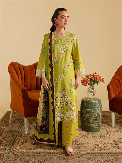 Lp 08 3 Pc Lawn Mahnur