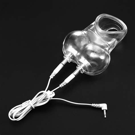 Strong Electro Stimulationpenis Plug Glans Trainer Urethral Dilator Electric Shock Testicle