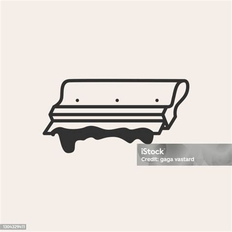 스퀴지 스크린 인쇄 힙스터 빈티지 벡터 아이콘 일러스트 디자인에 대한 스톡 벡터 아트 및 기타 이미지 디자인 로고 벡터