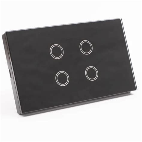 Capacitive 16a 4 Gang Zigbee Touch Switch With Neutral Wire 4M At Rs 3900 In Mumbai