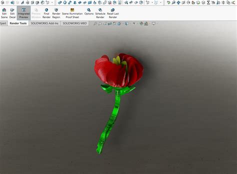 Rose 3d Cad Model Library Grabcad