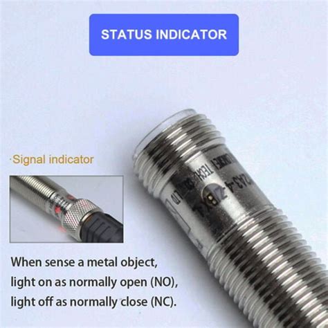 M8 Inductive Proximity Sensor Sn 1 0 Mm Connector Type