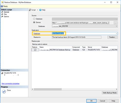 Sqlerror The Backup Set Holds A Backup Of A Database Other Than The Existing Database Rajeev