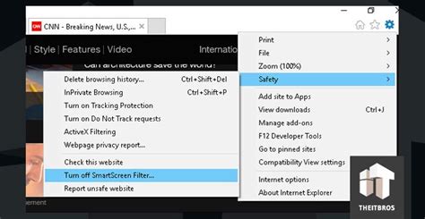 Turn On Or Off Smartscreen For Microsoft Edge In Windows