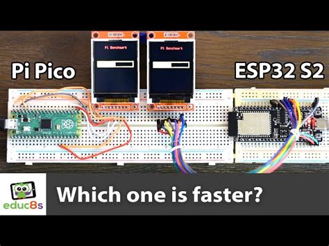 Raspberry Pi Pico Vs Esp32 S2 Speed Comparison Benchmark Using