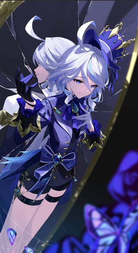 Furina And Focalors Genshin Impact Drawn By Munidoru Danbooru