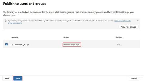 Publish Sensitivity Labels In Microsoft 365